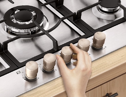 2024 LG Built-in 900 Gas Cooktop with 5 burners | LG UAE